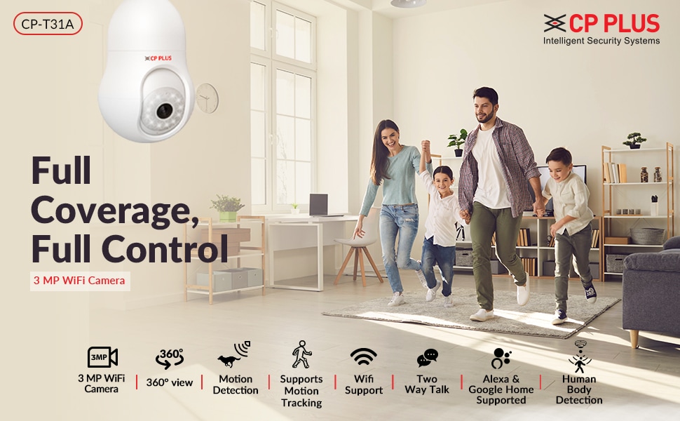 Buy CP Plus 2 MP Wi-Fi Security Camera, EZ P21 at Reliance Digital