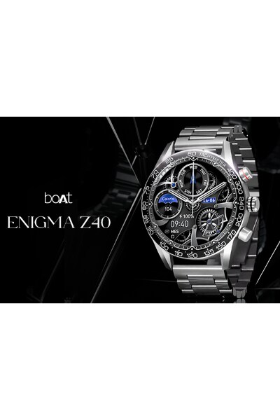 Buy boAt Enigma Z40 Smart Watch, Zet Black Online at Best Prices in ...