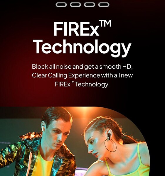 Buy Fire-Boltt Fire Pods Rhythm ANC 901 True Wireless Earbuds with IPX6 ...