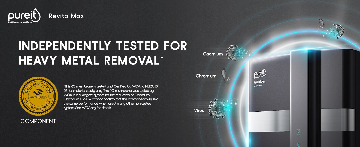 Buy HUL Pureit Revito Max 9 litres RO+MF+UV Water Purifier Online at ...