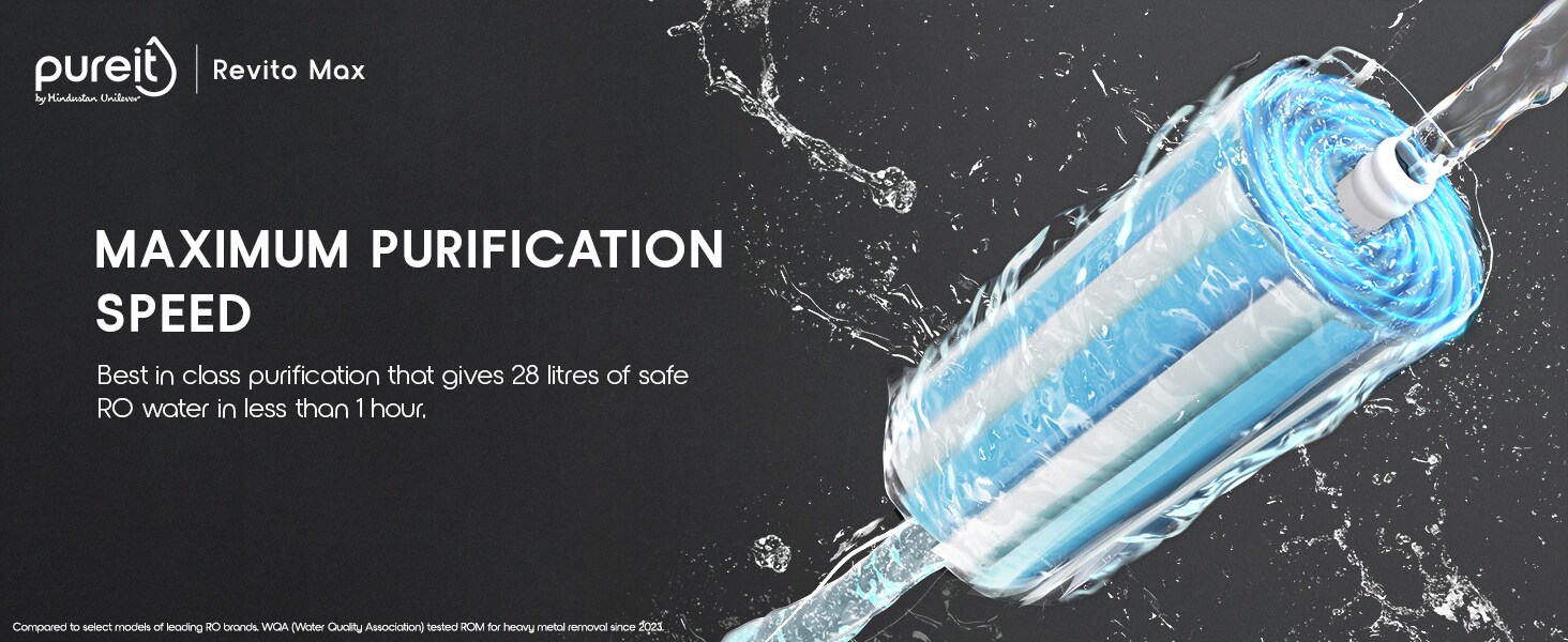 Buy HUL Pureit Revito Max 9 litres RO+MF+UV Water Purifier Online at ...