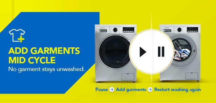 Kelvinator 8.0 Kg Front Load Fully-Automatic Washing Machine, KWF ...