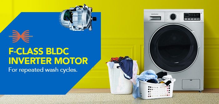 Buy Kelvinator 7.0 Kg Front Load Fully-Automatic Washing Machine, KWF ...