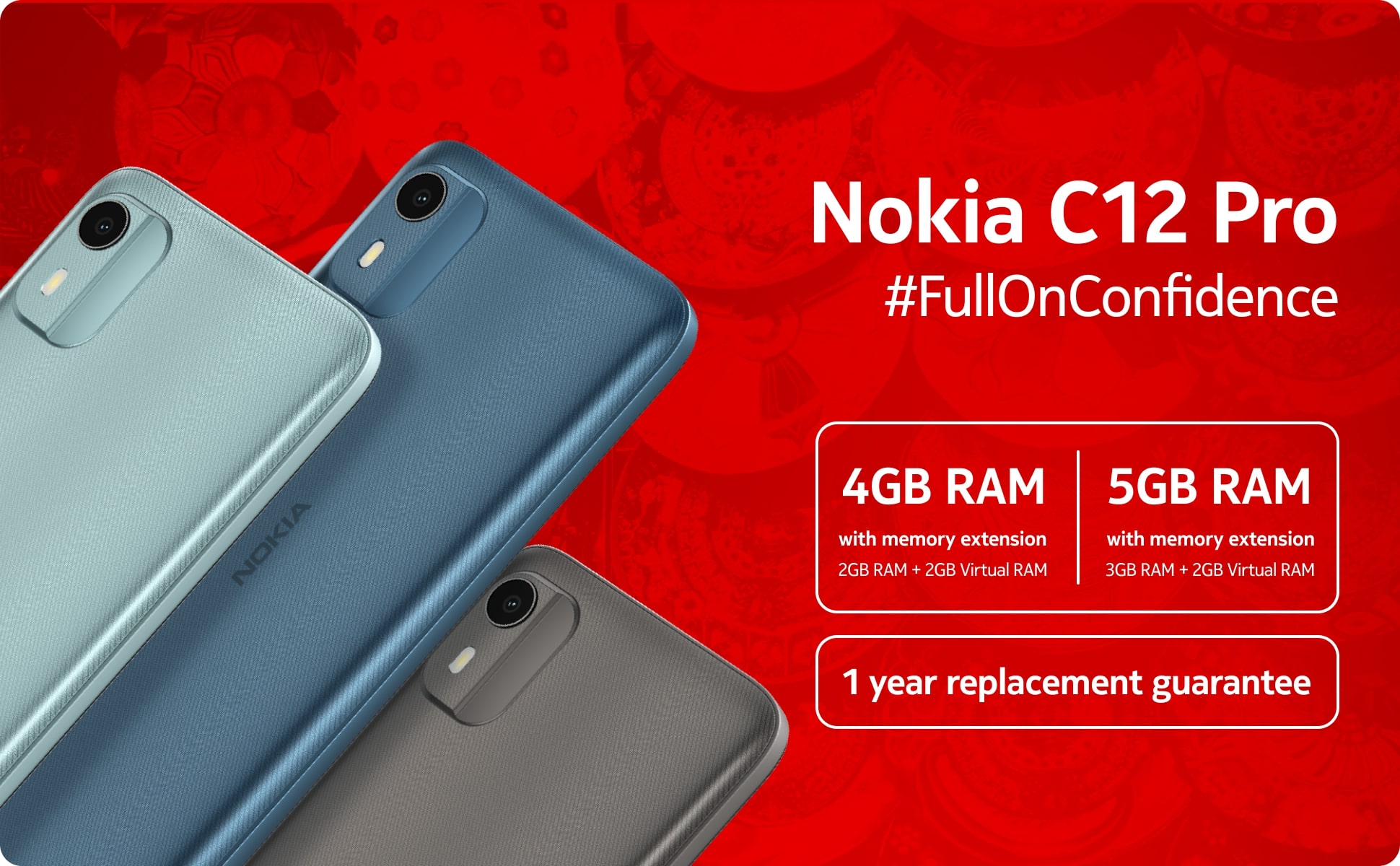 Buy Nokia C12 Pro 64 GB 3 GB RAM, Charcoal Mobile Phone Online at Best Prices in India - JioMart.