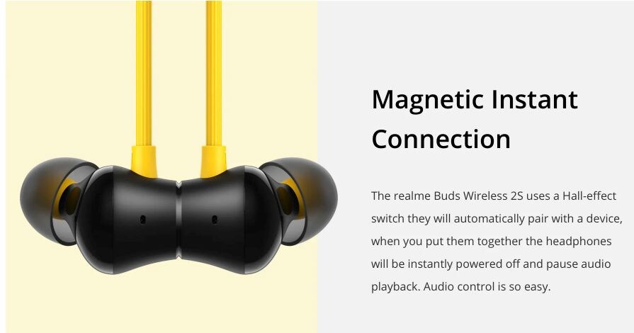 Buy Realme 2S Wireless Neckband Earphone with 24 Hours Playback, Black ...