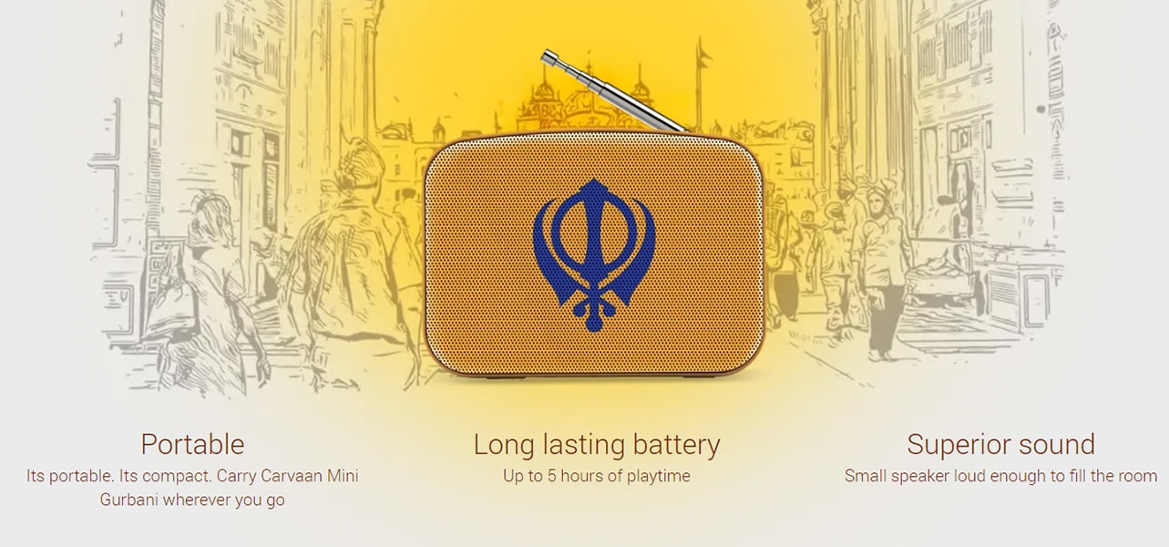 Buy Saregama Carvaan Mini 2 Gurbani Portable Music Player with ...