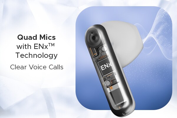 Buy boAt Airdopes Genesis with 13mm Drivers, Quad Mics ENx Technology ...