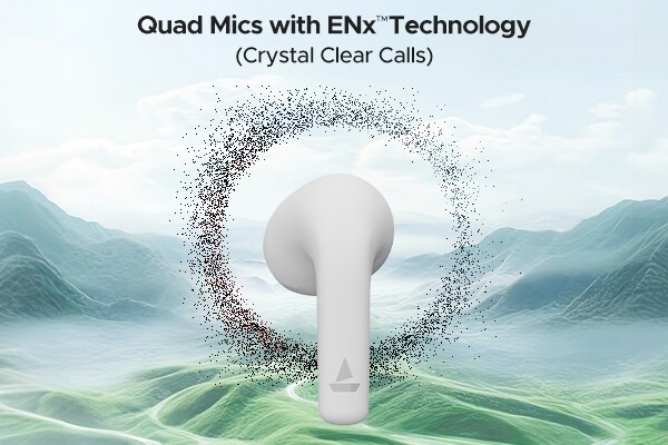 Buy boAt Airdopes Zing TWS Earbuds with 75 Hours Playtime, Quad Mics ...