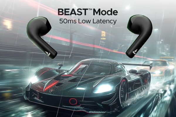 Buy boAt Airdopes Zing TWS Earbuds with 75 Hours Playtime, Quad Mics ...