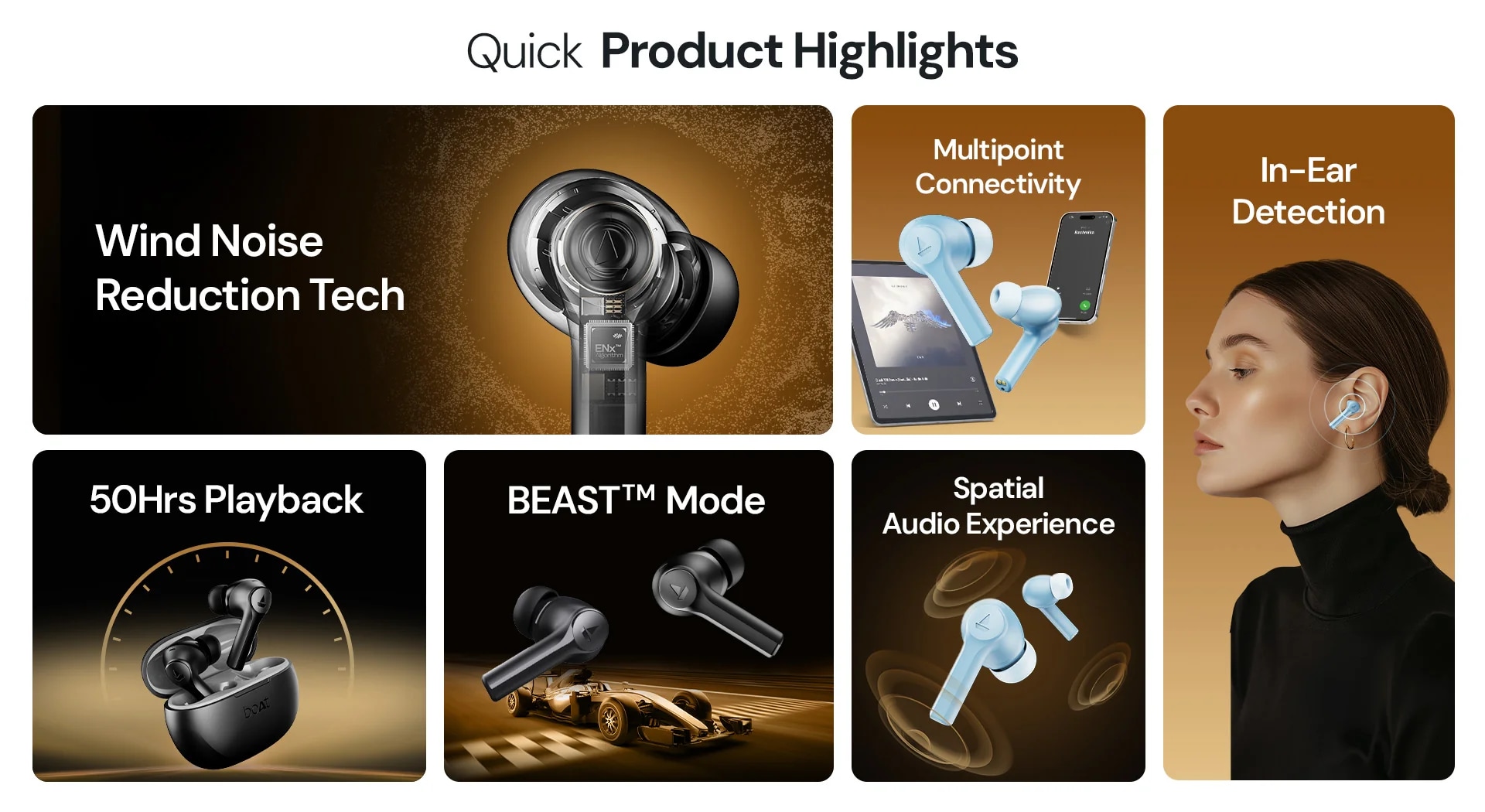 Buy boAt Airdopes Supreme Truly Wireless in Ear Earbuds with Mic with ...